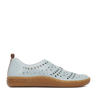 Rieker Halbschuhe Rieker CEO-N2452-10 Hellblau