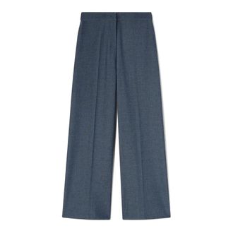 Motivi Palazzo-Hose aus Viskose-Mischgewebe - - Trousers - Damen - Blau - M