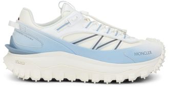 Moncler Mens Low-Top Sneakers Trailgrip Light Blue Calfskin Trainers