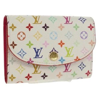 Louis Vuitton Pre-owned Canvas Geldb&ouml;rse - - Pre-owned - Damen - Wei&szlig; - ONE SIZE