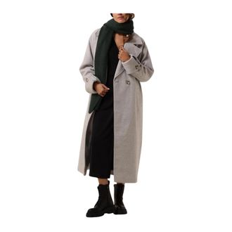 Notre-V Hellgrauer Eileen Mantel - - Coats - Damen - Grau - L