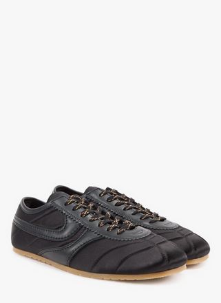 Dries Van Noten Baskets bi-mati&egrave;re en cuir m&eacute;lang&eacute;