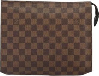 Louis Vuitton unisex, Pre-owned, Brun, Taille: ONE Size Pochette en toile Pre-owned