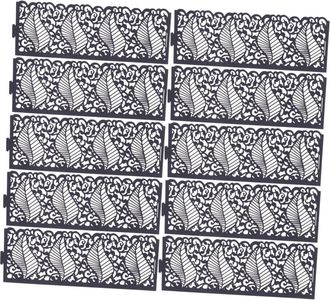 NUOBESTY 20st&uuml;cke Papierh&uuml;lle f&uuml;r Kerzenlichter Kerzenschirmabdeckung Papierlampenabdeckung Sternverpackung Schwarz