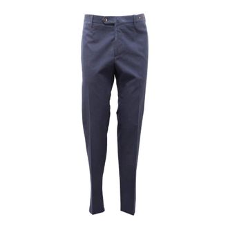 PT01 Business-Hose mit Baumwolle/Evo Fit/Stretch - - Trousers - Herren - Blau - 3XL