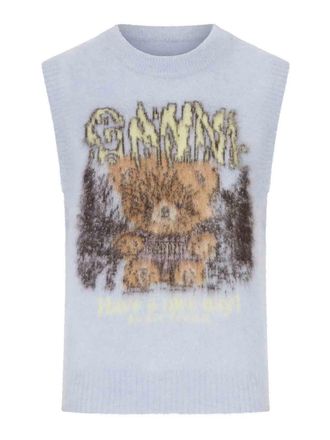 Ganni Pull Col Rond - Ganni