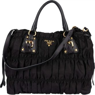 Prada Crossbody Bags - Prada Quilted Nylon Handbag - Gr. unisize - in Bunt - f&uuml;r Damen