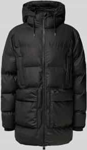 Rains Steppjacke mit Zweiwege-Rei&szlig;verschluss