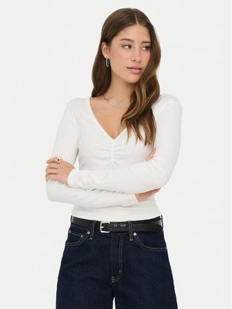 Only Bluse Betty 15365756 Wei&szlig; Standard Fit