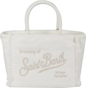 MC2 Saint Barth Femme, Sacs, Beige, Taille: ONE Size Vanity Tote Bag