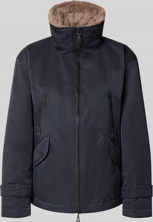 AMBER & JUNE Jacke mit Pattentaschen und Zweiwege-Rei&szlig;verschluss