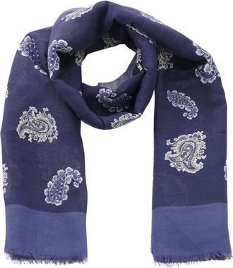 Altea Homme, Accessoires, Bleu, Taille: ONE Size Scarves