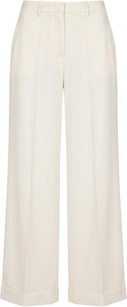 Fabiana Filippi Pantalon large - Femme - Pantalons - Blanc - Taille: 38 FR