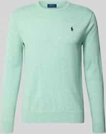 Polo Ralph Lauren Slim Fit Pullover aus reiner Baumwolle