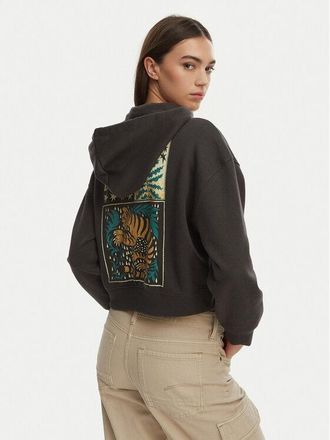 Billabong Sweatshirt Lost Mind EBJSF00183 Grau Cropped Fit