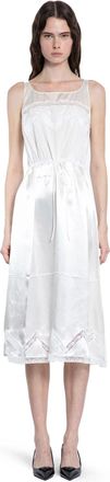 Prada Embroidered old batiste dress