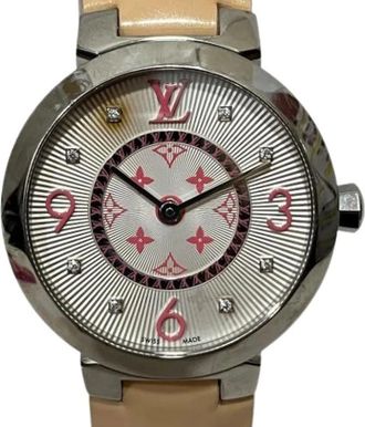 Louis Vuitton Montre vintage doccasion - Femme - Pre-owned - Blanc - Taille: ONE Size