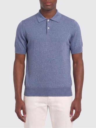Brunello Cucinelli Polo Homme couleur Denim