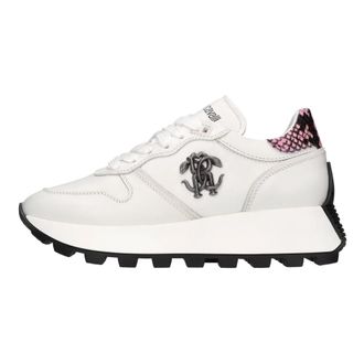 Roberto Cavalli Calf Pasha Sneakers - - Shoes - Damen - Wei&szlig; - 36 EU