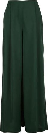 Norma Kamali Femme, Pantalons, Vert, Taille: 36 FR Wide Pantalons