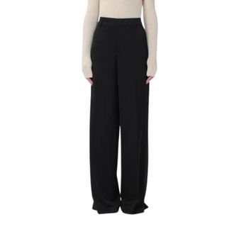 PT01 Wide Hosen - - Trousers - Damen - Schwarzk - M
