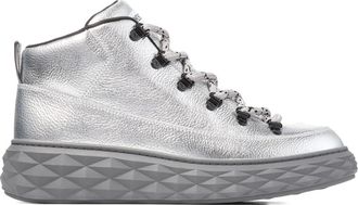 Jimmy Choo London baskets Diamond Maxi - Argent