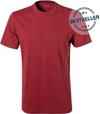 Ragman Herren T-Shirt rot Baumwolle