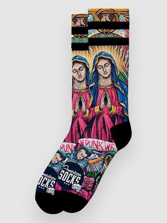 American Socks Guadalupe - Mid High Socks &agrave; motifs