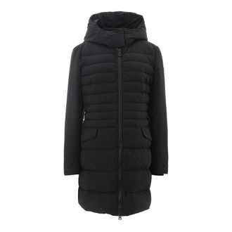 Peuterey Gesteppte lange Jacke - - Coats - Damen - Schwarzk - 2XL