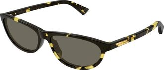 Bottega Veneta Lunettes de soleil oeil de chat - unisex - Accessoires - Brun - Taille: 58 MM