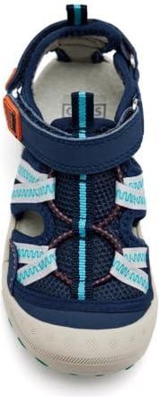 Gioseppo Tongs Sport Bleu Marin avec détails Vert pour garçon DEINZE