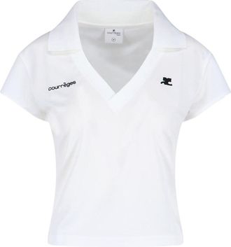 Courr&egrave;ges Polohemd Mit Logo