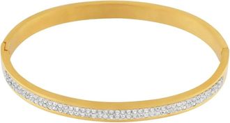 Dansk Copenhagen Vergoldetes CZ-Armband mit Steinen - - Accessories - Damen - Gelb - ONE SIZE
