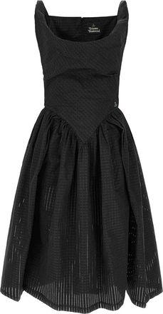 Vivienne Westwood Robe Au Genou - Noir