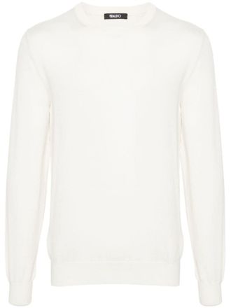 ERALDO pull à col rond - Blanc