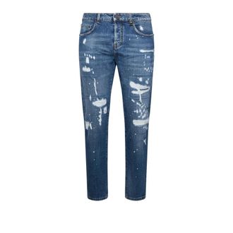 John Richmond Jeans mit Destroyed-Details - - Jeans - Herren - Blau - W36