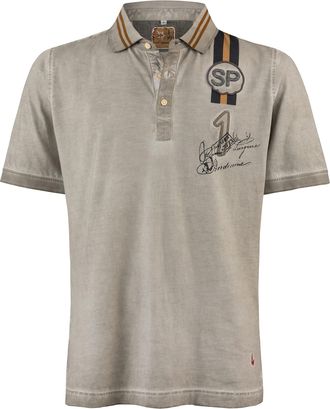 Stockerpoint Herren Silvio Poloshirt, kitt, 3XL