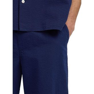 Selected Short textur&eacute; en coton