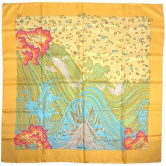 Herm&egrave;s Pre-owned Vintage Silk Scarf - - Pre-owned - Damen - Mehrfarbig - ONE SIZE