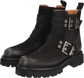Thea Mika Stiefeletten - Biker Boots - Gr. 39 (EU) - in Schwarz - f&uuml;r Damen