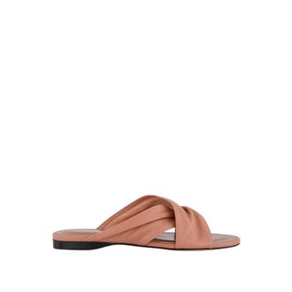 PARIS TEXAS Texas Rose Flache Sandalen aus Nappaleder - - Shoes - Damen - Rosa - 40 EU