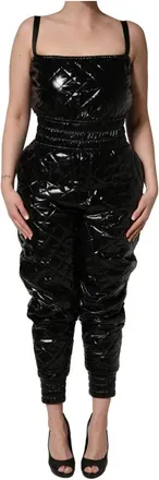 Dolce & Gabbana Femme, Combinaisons et Ensembles, Noir, Taille: 44 FR Robe Combinaison