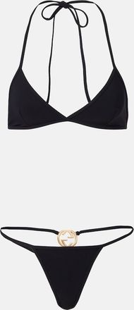 Gucci Bikini &agrave; ornement Interlocking G