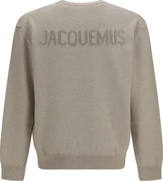 Jacquemus La Maille Moulin Sweater - Beige