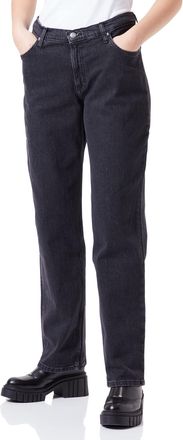 Lee Damen Jane Jeans, Mid Wash, 34W / 33L EU