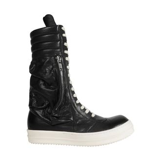 Rick Owens Temple Cargo Geobasket Sneakers