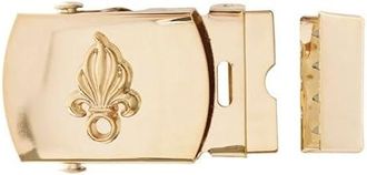 Generic Boucle de Ceinture Légion Etrangère Dorée Légionaire pour Pantalon