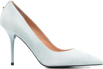 Love Moschino Femme, Chaussures, Bleu, Taille: 39 EU Escarpins pour femmes Bleu Ss26