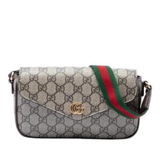 Gucci Pre-owned Vintage Crossbody Bag - - Pre-owned - Damen - Beige - ONE SIZE