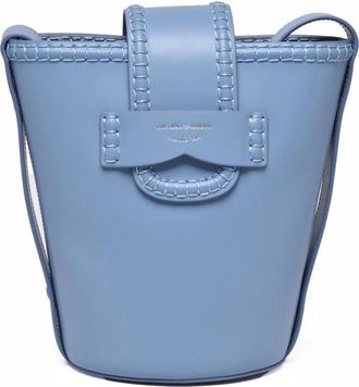 Emporio Armani Femme, Sacs, Bleu, Taille: ONE Size Secchiello Tracolla